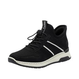 Rieker Slip-On Sneaker »Ready2GO« Schlupfschuh, Halbschuh, Freizeitsneaker mit MemoSoft-Innensohle schwarz 41 41 Ready2GO - knöchelhoher Sneaker...
