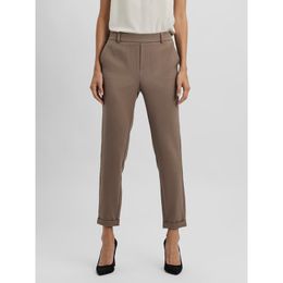 Véro Moda VERO MODA Anzughose »VMMAYA MR LOOSE SOLID PANT NOOS« knöchelfreie Form mit Saumaufschlag Fossil S (36) - Länge 32 Länge 32 S (36) Anzughose von...