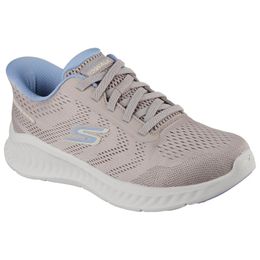 Skechers Slip-On Sneaker »GO WALK NOW-KHLOE« Freizeitschuh mit Fersenkissen und Slip-ins Technologie taupe 41 41 Bequeme Skechers Sneaker mit Heel...