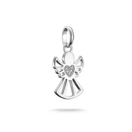 Thomas Sabo Charm-Einhänger »Charm Beschützer der Liebe - Connect, CC1242-051-14, CC1242-414-14« mit Zirkonia (synth.) silberfarben-kristallweiß +...