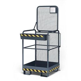 RR Industrietechnik Arbeitskorb Typ RAK-One RAL 7016 (anthrazitgrau)