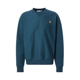 Carhartt Work In Progress Carhartt WIP Sweatshirt 'American Script' Herren Gr&ouml;&szlig;e XXL smaragd