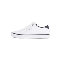 Tommy Hilfiger Sneaker 'Essential' Herren Größe 46 navy / rot / schwarz / weiß