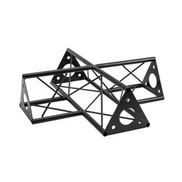 Decotruss SAC-41 Kreuzung 4-Wege, schwarz