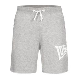 Lonsdale Shorts 'Polbathic' Herren Größe 35/36 graumeliert / weiß