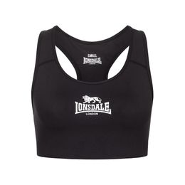 Lonsdale Sport-BH 'Wardour' Damen Gr&ouml;&szlig;e XL schwarz / wei&szlig;