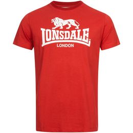 Lonsdale Shirt 'St. Erney' male Red size XL