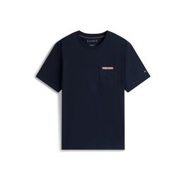 Tommy Hilfiger T-Shirt 'AMERICANA' Herren Gr&ouml;&szlig;e L navy / knallrot / wei&szlig;