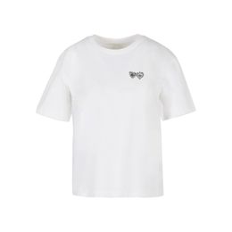 Mister Tee Shirt 'Lock It' female White size 4XL