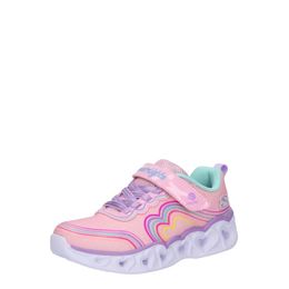 Skechers Sneaker 'HEART LIGHTS' Mädchen Größe 35 mint / lila / rosa / magenta
