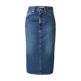 Levi's LEVI'S Rock 'High Rise Back Slit Skirt' Damen Gr&ouml;&szlig;e 44 blue denim