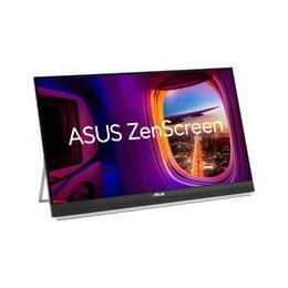 ASUS ZenScreen MB27ACF, LED-Monitor 68.6 cm (27 Zoll), schwarz/silber, QHD, IPS, Tragbar, USB-C, HDMI, 100Hz Panel