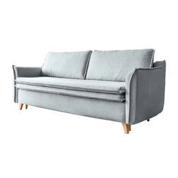 Miuform Einzelsofa mit Schlaffunktion Charming Charlie grau Ma&szlig;e (cm): B: 225 H: 85 &raquo; M&ouml;bel Kraft