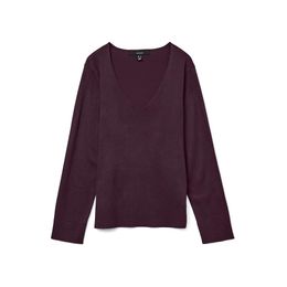 V&eacute;ro Moda VERO MODA Pullover 'VMSILJE' Damen Gr&ouml;&szlig;e XS weinrot