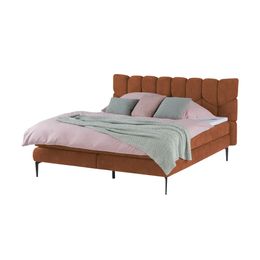 Twist Boxspringbett Bari orange Ma&szlig;e (cm): B: 195 H: 110 &raquo; M&ouml;bel Kraft