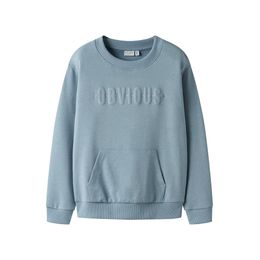 name it Sweatshirt 'NKMVANOA' Jungen Größe 134/140 rauchblau