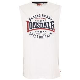 Lonsdale Shirt male White size XXS