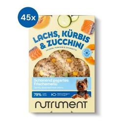 Nutriment Frischemen&uuml; Lachs, K&uuml;rbis & Zucchini 45x400 g