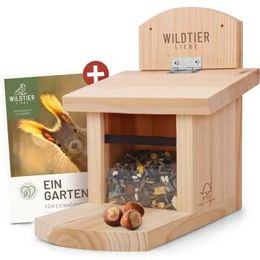wildtier liebe Eichh&ouml;rnchen Futterhaus