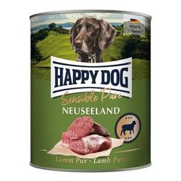 Happy Dog Sensible Pure Nassfutter Hund Adult 6x800 g Lamm