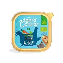 Edgard & Cooper Adult Bio 17x100g Delikates Huhn und Fisch
