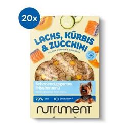 Nutriment Frischemen&uuml; Lachs, K&uuml;rbis & Zucchini 20x400 g