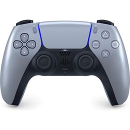 Sony DualSense Wireless-Controller - Sterling Silver (PS5), Gaming Controller, Silber