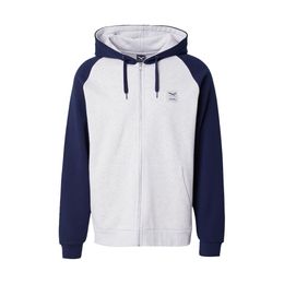 Iriedaily Sweatjacke 'De College 2' Herren Gr&ouml;&szlig;e L navy / graumeliert