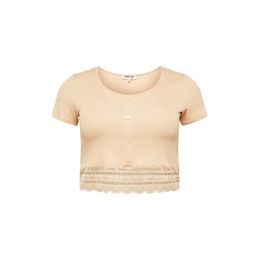 ABOUT YOU Curvy Shirt 'Carin' Damen Gr&ouml;&szlig;e 4XL beige