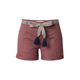 Only Shorts 'GEORGIA' Damen Gr&ouml;&szlig;e 40 beige / navy / magenta