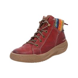 Josef Seibel Lace-Up Ankle Boots 'Alina 52' female Red size 42