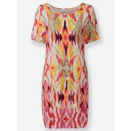 Heine Dress female size 38 Yellow / Olive / Blackberry / Orange