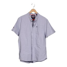 Superdry Hemd Herren Größe XXL Second Hand blau