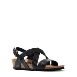 Sunbay Keilsandaletten "Bini" in Schwarz - 66% | Gr&ouml;&szlig;e 38 | Damen-sandalen