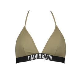Calvin Klein Underwear Bikini-Oberteil in Khaki - 53% | Größe XL | Damen-bademode
