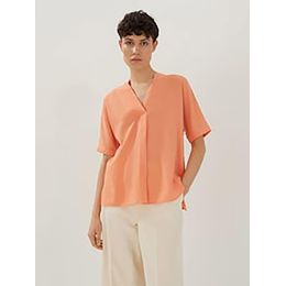 someday Bluse "Zerike" in Apricot - 64% | Gr&ouml;&szlig;e 40 | Damen-blusen