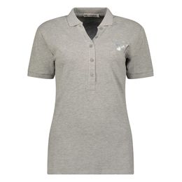 Canadian Peak Poloshirt "Koqueleak" in Grau - 64% | Gr&ouml;&szlig;e M | Damen-tops