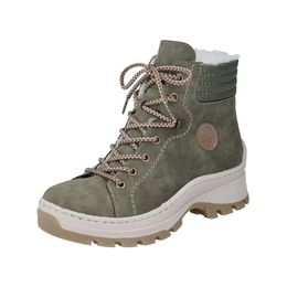 Rieker Lace-Up Ankle Boots female Green size 43