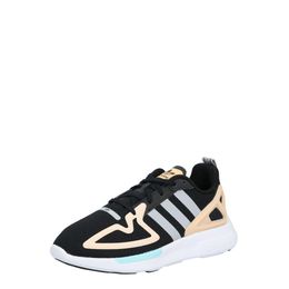 adidas originals Sneaker 'Flux' Damen Gr&ouml;&szlig;e 38.5/39 grau / apricot / schwarz