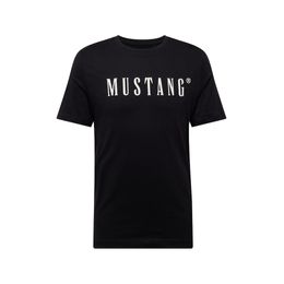 Mustang T-Shirt 'Austin' Herren Gr&ouml;&szlig;e XXXL schwarz / wei&szlig;