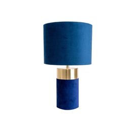 N&auml;ve n&auml;ve Tischleuchte "BORDO" in blau - (L)18 cm x (B)18 cm x (H)32 cm | Gr.: onesize