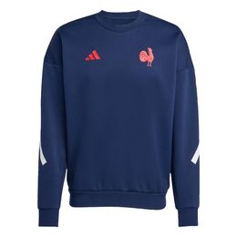 adidas Performance Athletic Sweatshirt 'France Travel' male Blue size XS