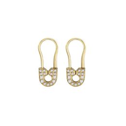 Philipp Plein Jewellery Earrings 'PLEIN SAFETY PIN' female Gold size One Size