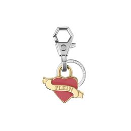 Philipp Plein Jewellery Schl&uuml;sselanh&auml;nger Herren Gr&ouml;&szlig;e One Size gelb / rot / silber