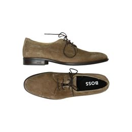 BOSS Black Halbschuh Herren Größe 43 Second Hand braun