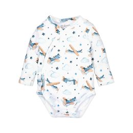 Nini Body 'Flugzeug' Gr&ouml;&szlig;e 56 blau / orange / wei&szlig;