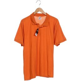 Fruit of the Loom Poloshirt Herren Größe XXL Second Hand orange