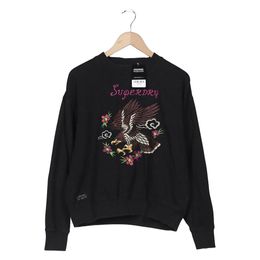 Superdry Sweater Damen Größe XL Second Hand schwarz