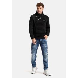 Cipo & Baxx CIPO & BAXX Pullover Herren Gr&ouml;&szlig;e XXL schwarz