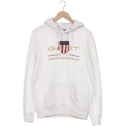 Gant Kapuzenpullover Herren Größe M Second Hand weiß